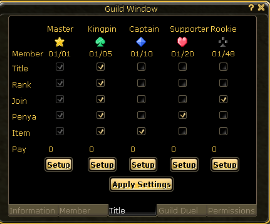 Guilds – FlyFF Wiki